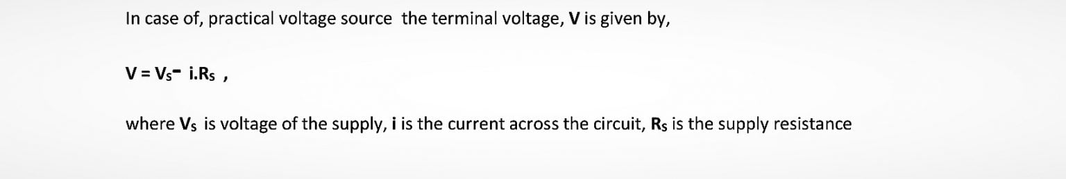 Differences between Current and Voltage sources- sciencendtech